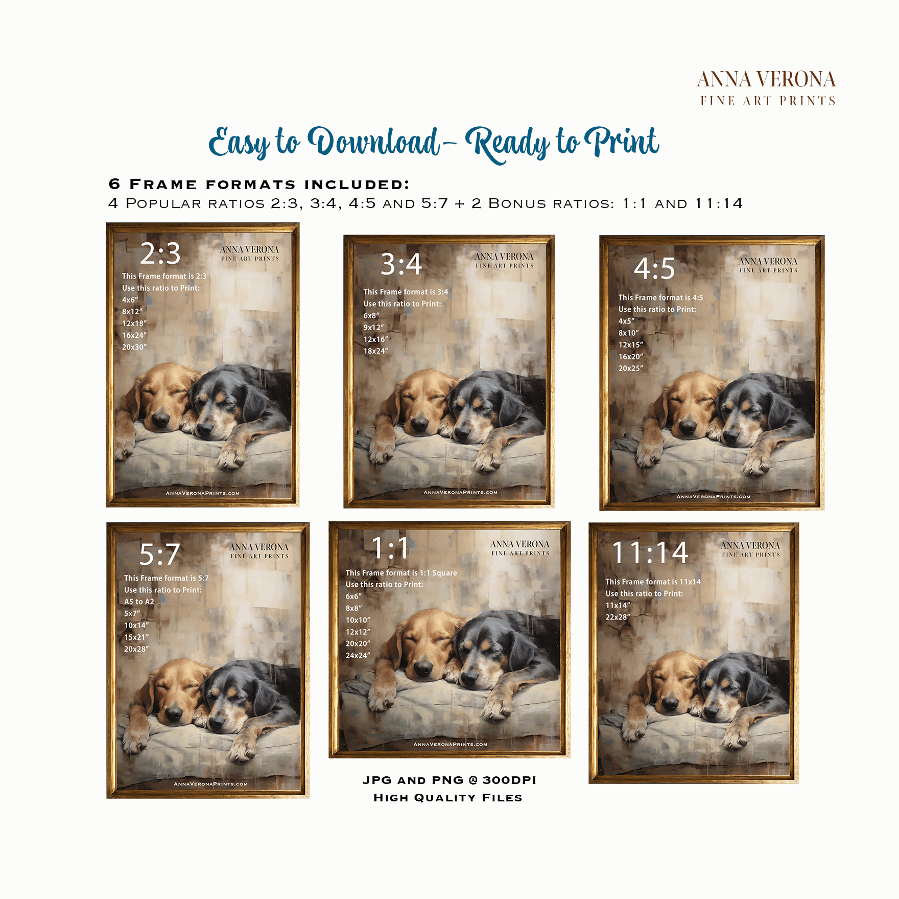 Easy Printing – Anna Verona Prints