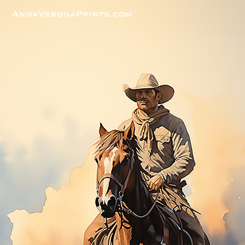 Portrait of a Rider – AnnaVeronaPrints